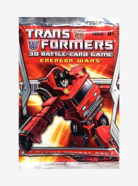 Transformers 3D Battle-Card Game Energon Wars 2 Player Combat Pack ...