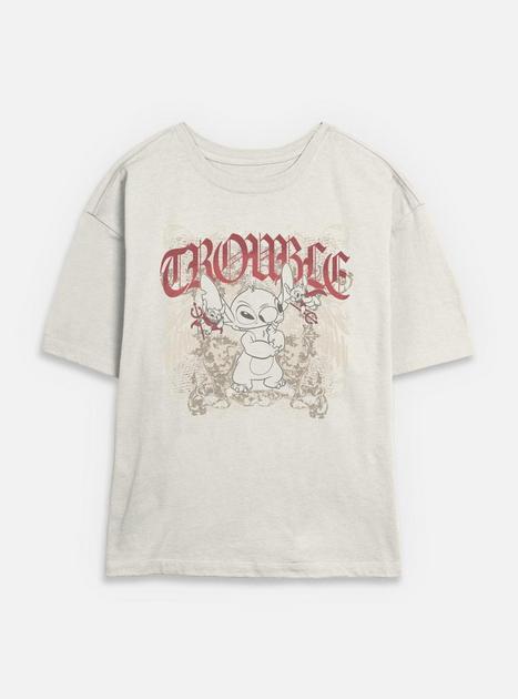 Disney Lilo & Stitch Total Trouble Womens Skimmer T-Shirt BoxLunch ...