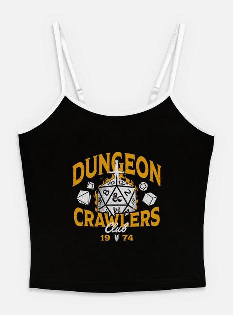 Dungeons & Dragons Dungeon Crawlers Club Womens Cami - BLACK | BoxLunch