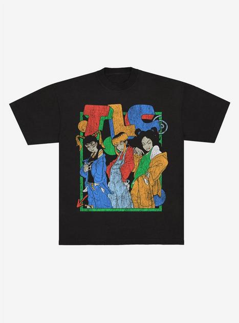 TLC Cartoon Group Portrait Heavyweight T-Shirt | Hot Topic