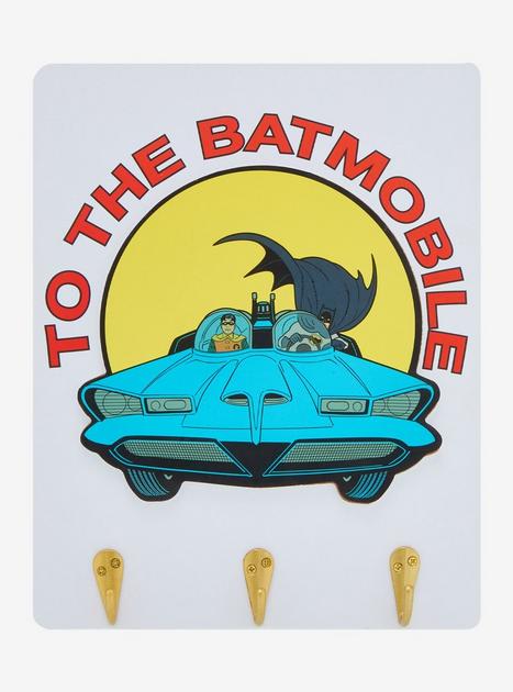 DC Comics Batman To The Batmobile Key Hook Holder | BoxLunch