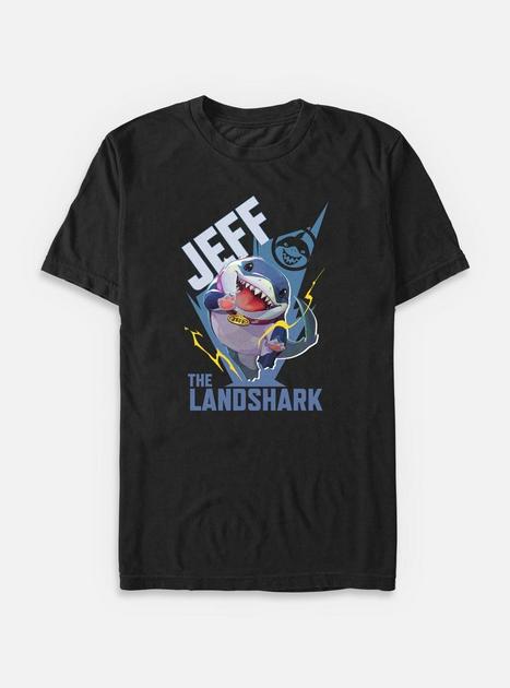 Marvel Rivals Jeff The Land Shark Big & Tall T-Shirt - BLACK | BoxLunch