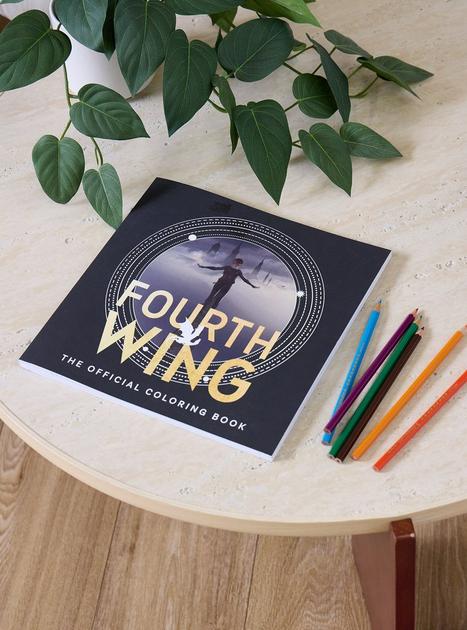Fourth Wing Official Coloring Book | BoxLunch