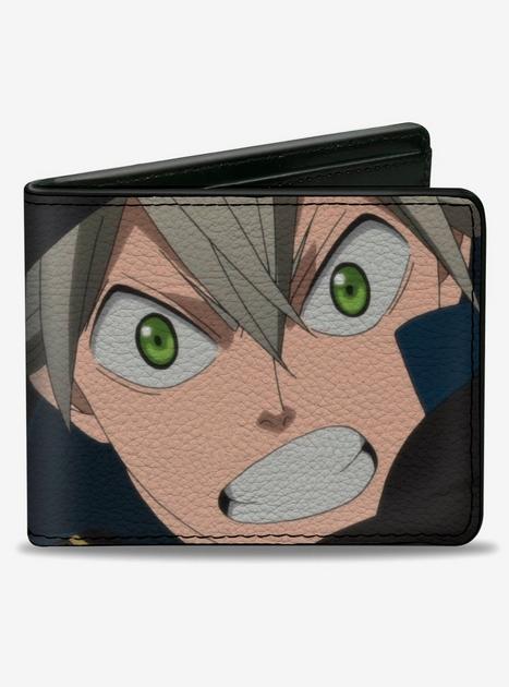 Black Clover Asta Training Pose Close-Up Bifold Wallet | Hot Topic