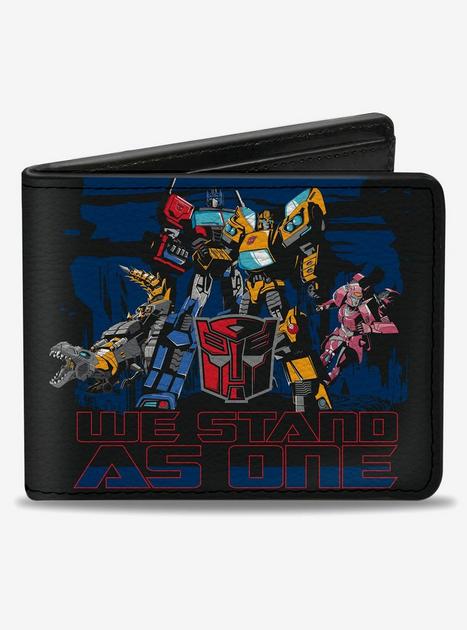 Transformers Autobots We Stand As One Group Bifold Wallet | Hot Topic