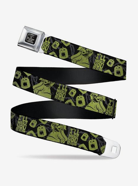 Disney Nightmare Before Christmas Oogie Boogie Scream Seatbelt Buckle ...