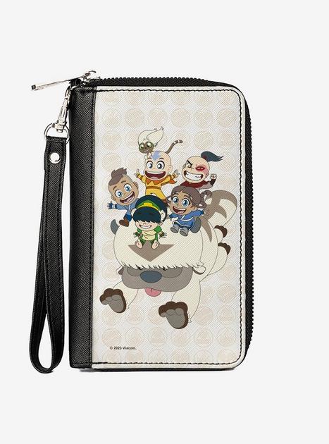 Avatar: The Last Airbender Chibi Characters Group On Appa Zip Around ...
