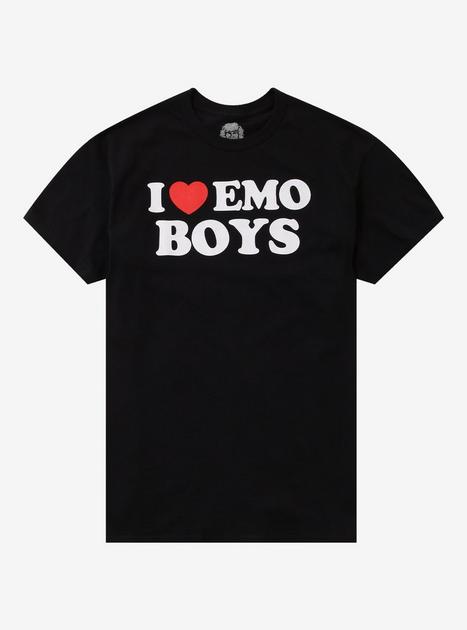 I Heart Emo Boys T-Shirt By Danny Duncan | Hot Topic