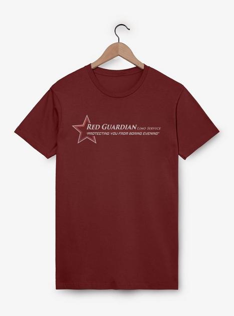 Marvel Thunderbolts* Red Guardian Limo T-Shirt - RED | BoxLunch