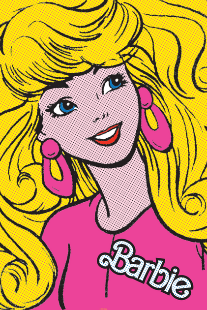 Barbie Vintage Poster - WHITE | Hot Topic
