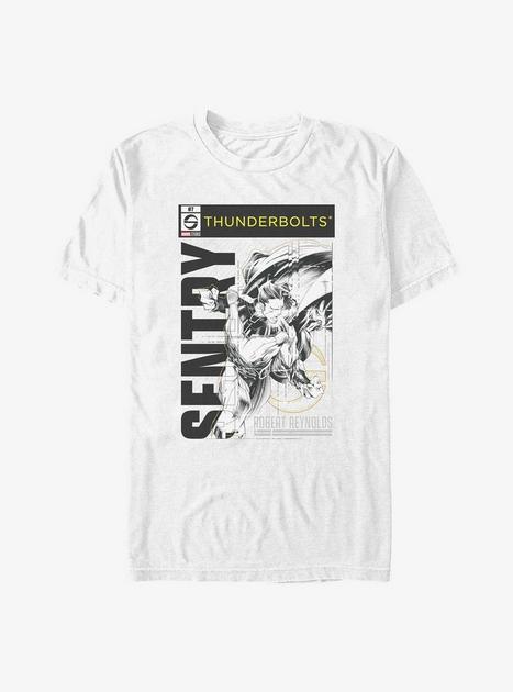 Marvel Thunderbolts* Sentry Comic Cover T-Shirt - WHITE | Hot Topic