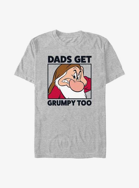 Disney Princesses Grumpy Dad T-Shirt - GREY | Hot Topic