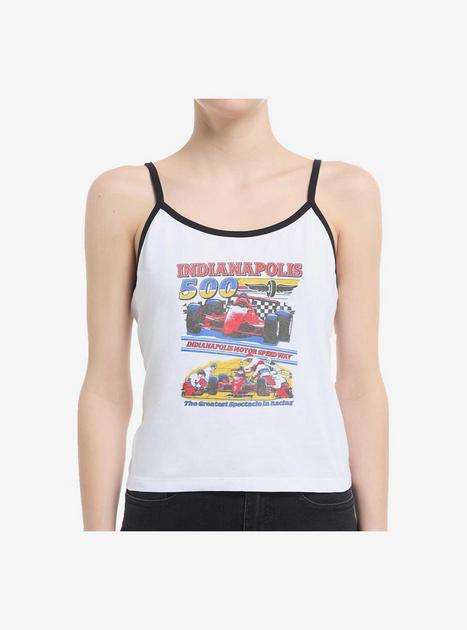 Indianapolis 500 Pit Stop Girls Cami - WHITE | Hot Topic