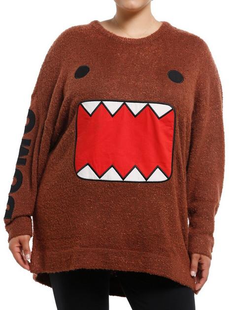 Domo Face Girls Sweater Plus Size | Hot Topic