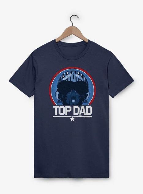 Top Gun Dad Helmet T-Shirt - BLUE | BoxLunch