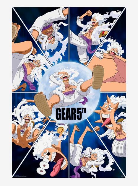 One Piece Luffy Gear 5th Form Poster | Hot Topic