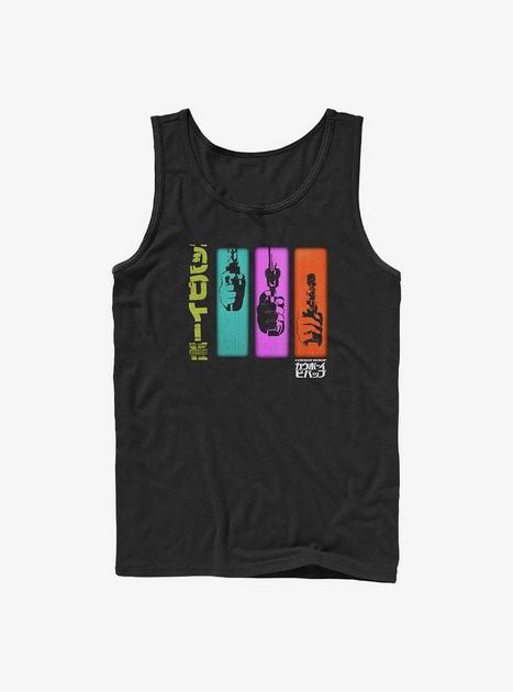 Cowboy Bebop Colorful Sequence Tank - BLACK | Hot Topic