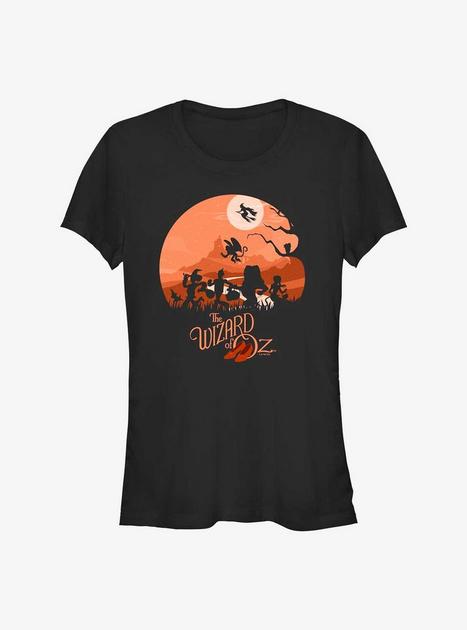 Wizard Of Oz Land Of Oz Haunt Girls T-Shirt - BLACK | Hot Topic