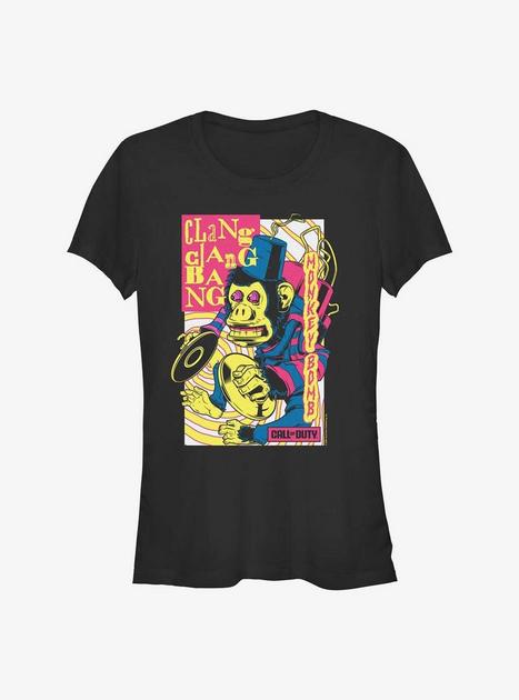 Call of Duty Stranger Monkey Bomb Girls T-Shirt - BLACK | Hot Topic