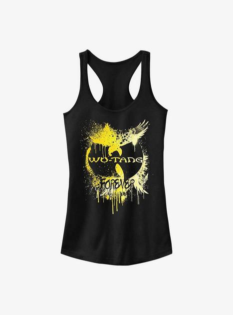 Wu-Tang Clan Forever Splatter Girls Tank - BLACK | Hot Topic