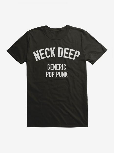Neck Deep Generic Pop Punk T-Shirt - BLACK | Hot Topic