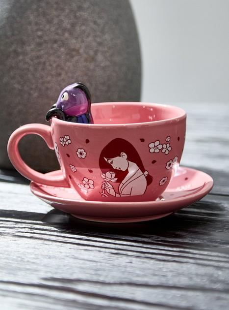 Disney Mulan Cri-Kee Tea Cup & Saucer — BoxLunch Exclusive | BoxLunch