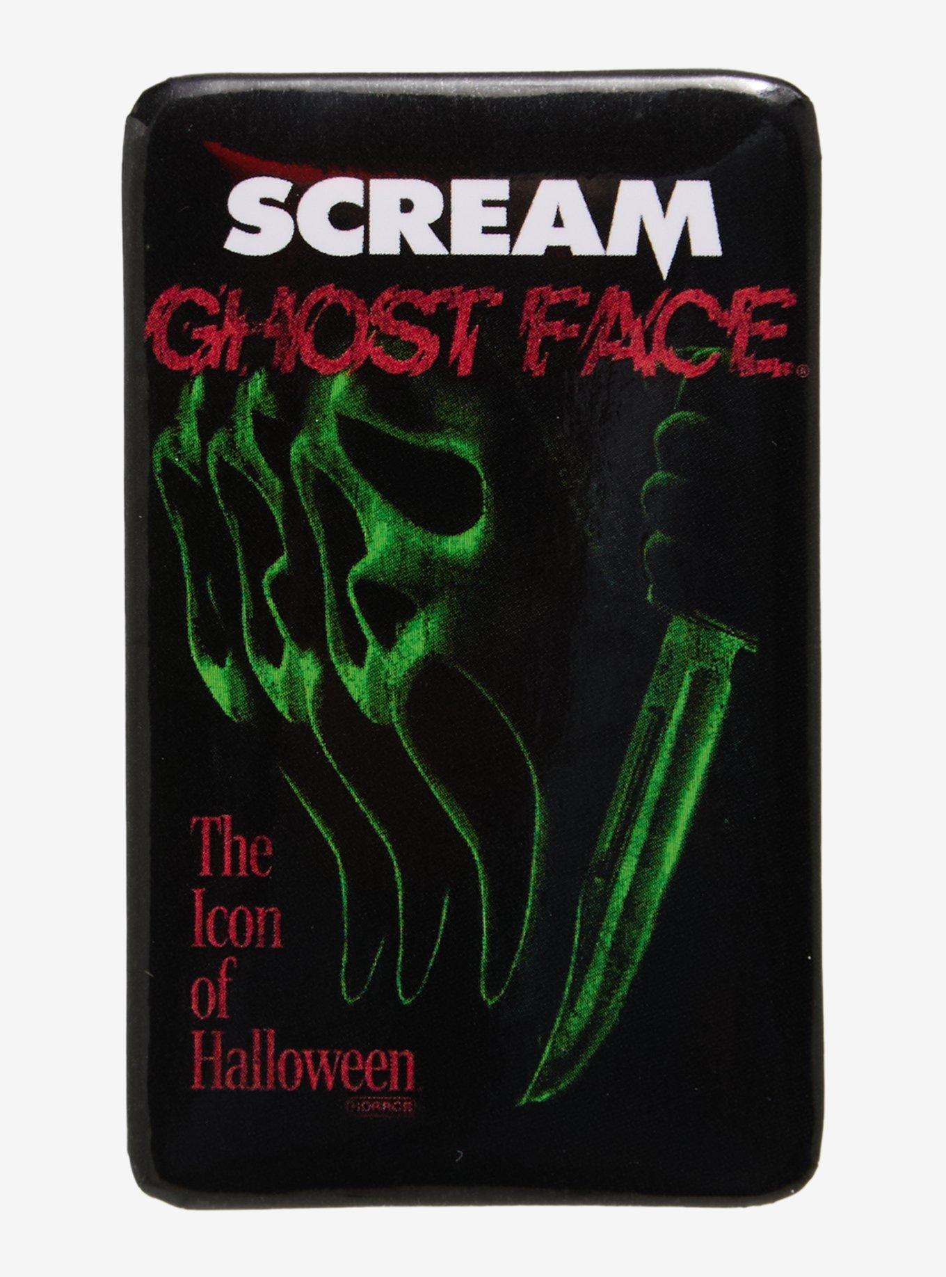 Scream Ghost Face Poster 3 Inch Button | Hot Topic