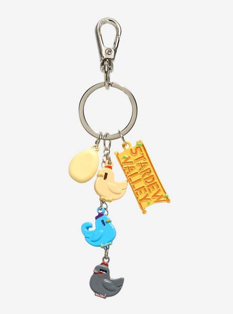 Stardew Valley Chicken Key Chain Hot Topic Exclusive | Hot Topic
