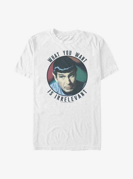 Star Trek Irrelevant T-Shirt - WHITE | Hot Topic