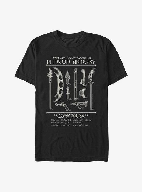 Star Trek Klingon Armory T-Shirt - BLACK | Hot Topic