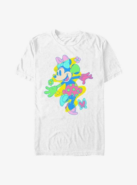 Disney Minnie Mouse Colorful Minnie T-Shirt - WHITE | Hot Topic