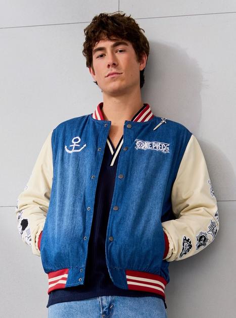 One Piece Jolly Roger Bomber Jacket — BoxLunch Exclusive | BoxLunch