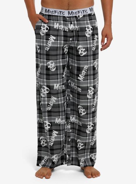 Misfits Allover Print Plaid Pajama Pants | Hot Topic