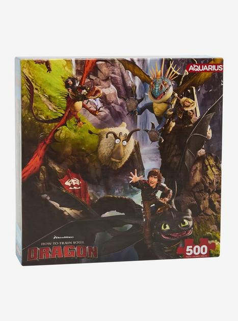 How To Train Your Dragon Flying Characters Puzzle | Hot Topic