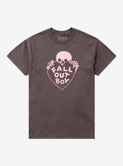 Fall Out Boy Skeleton Heart T-Shirt | Hot Topic
