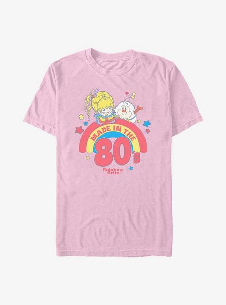 Rainbow Brite Made In The 80s Pastel Garment Dye T-Shirt - PINK | Hot Topic