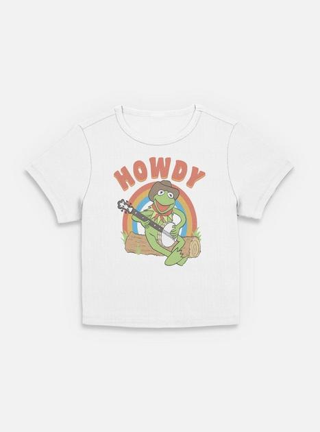 Disney The Muppets Howdy Kermit Women Baby T-Shirt - BEIGETAN | BoxLunch