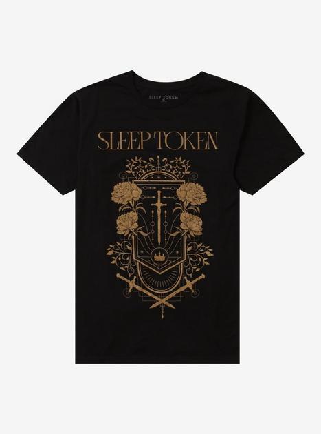Sleep Token Even In Arcadia Damocles Crest T-Shirt | Hot Topic