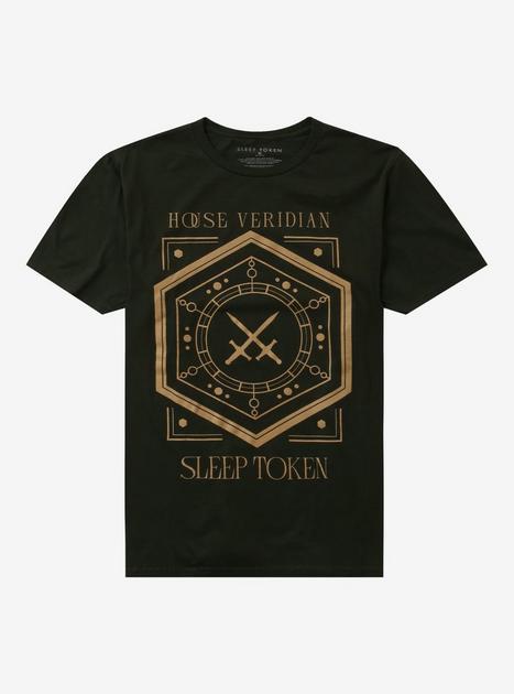 Sleep Token House Veridian Crest Green T-Shirt | Hot Topic