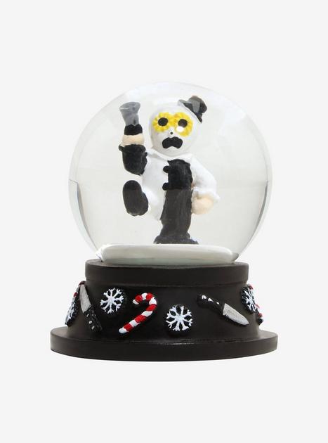 Terrifier 2 Art The Clown With Horn Mini Snow Globe Hot Topic Exclusive ...