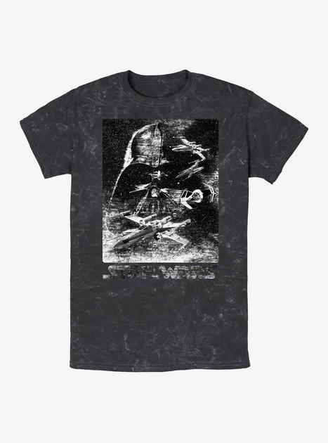 Star Wars Static Avenger Mineral Wash T-Shirt - BLACK | Hot Topic