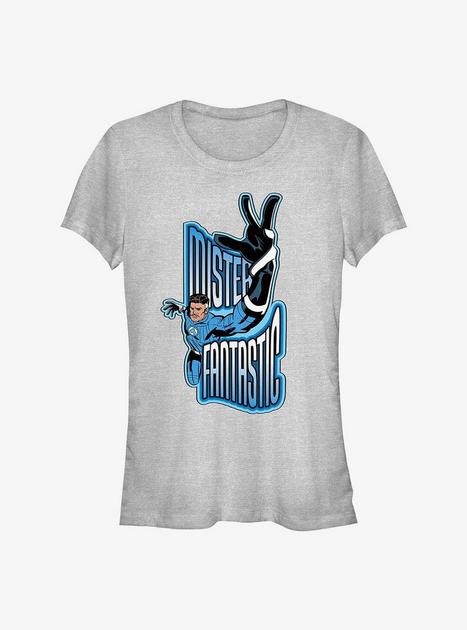 Marvel The Fantastic Four: First Steps Elastic Power Girls T-Shirt ...