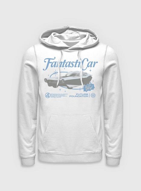 Marvel The Fantastic Four: First Steps Retro Fantasticar Hoodie ...