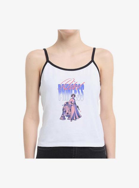 Star Wars Rebel Princess Stars Junior Cami - WHITE | Hot Topic