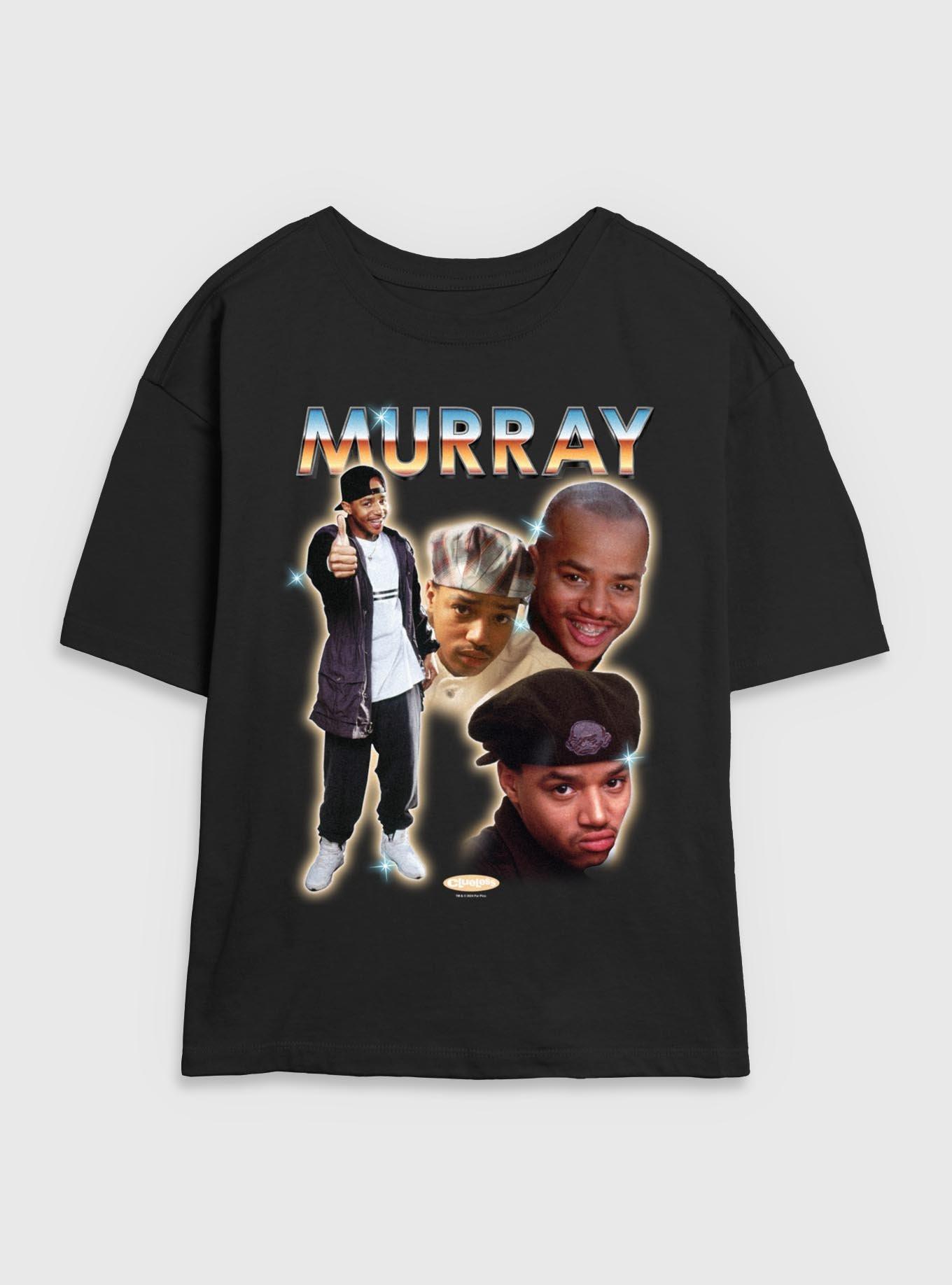 Clueless Murray Collage Womens Skimmer T-Shirt - BLACK | BoxLunch