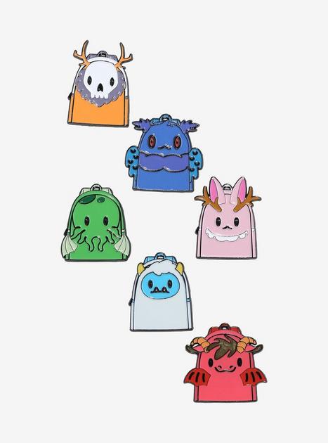 Cryptid Cuties Backpack Blind Box Enamel Pin | Hot Topic