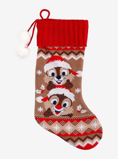 Disney Chip 'N' Dale Fair Isle Stocking | Hot Topic