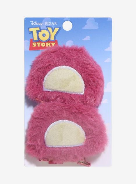 Disney Pixar Toy Story Lotso Ears Fuzzy Hair Clip Set | Hot Topic