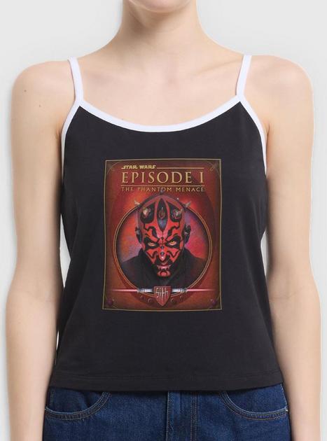 Star Wars Darth Maul Episode 1 Poster Womens Cami - BLACK | BoxLunch