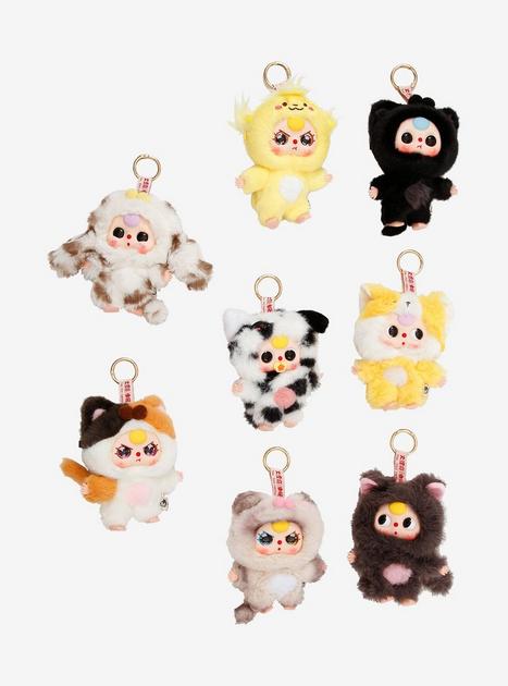 Baby Three Cat & Dog Blind Box Plush Bag Clip | Hot Topic